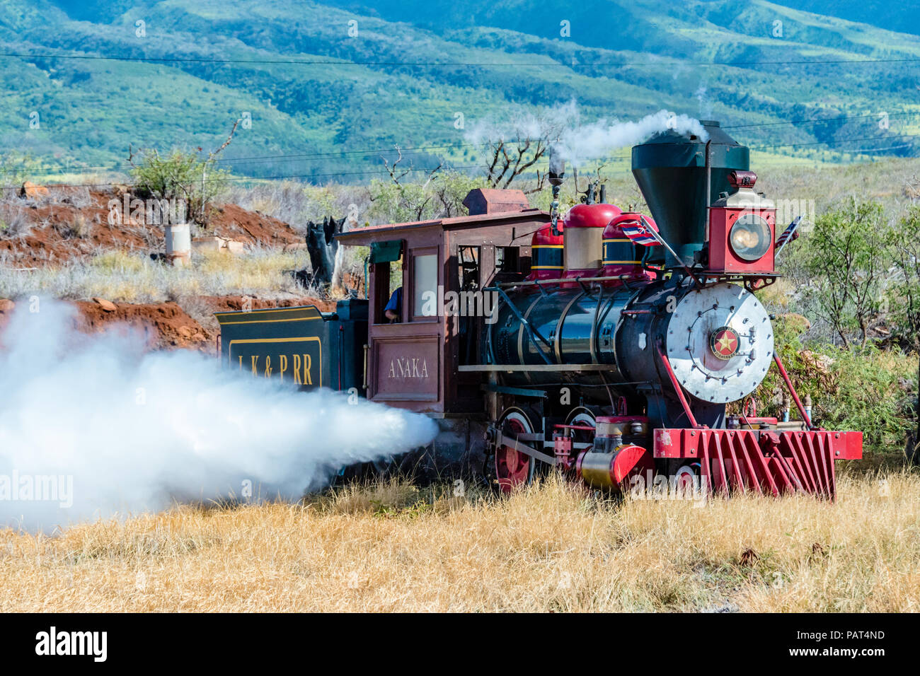 Lahaina sugar cane train maui hi-res stock photography and images - Alamy