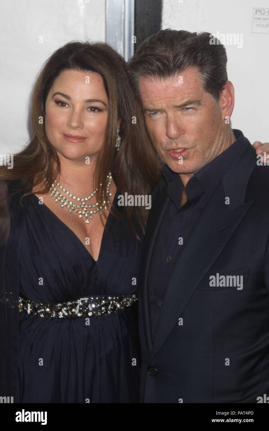 New York 3-1-10 Pierce Brosnan and wife Keely Shaye Smith Photo By John ...