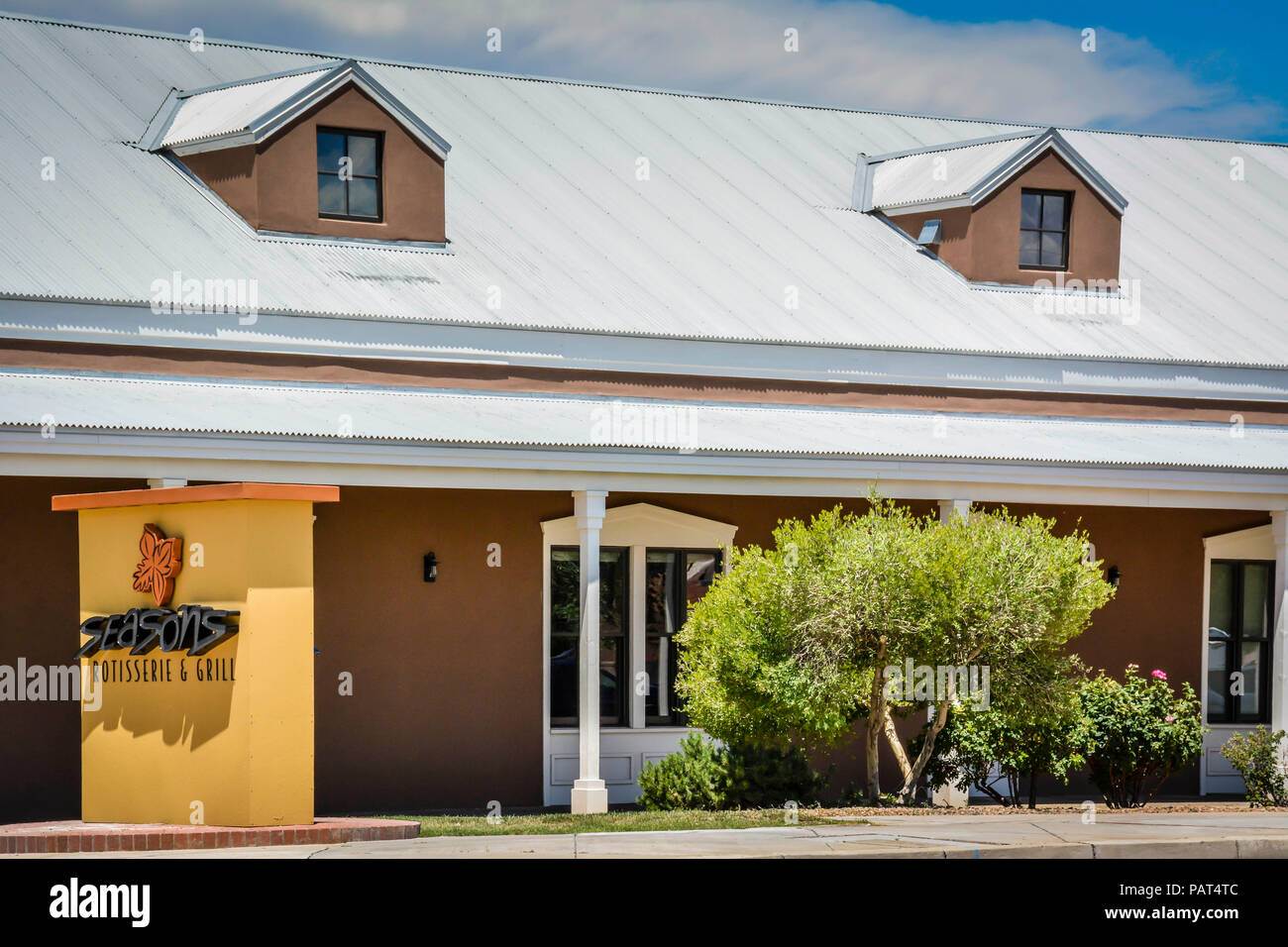 The exterior of the sophisticated restaurant: Seasons Rotisserie and ...