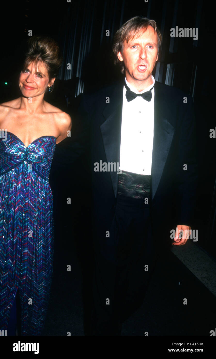 LOS ANGELES, CA - MARCH 30: Actress Linda Hamilton and director James ...