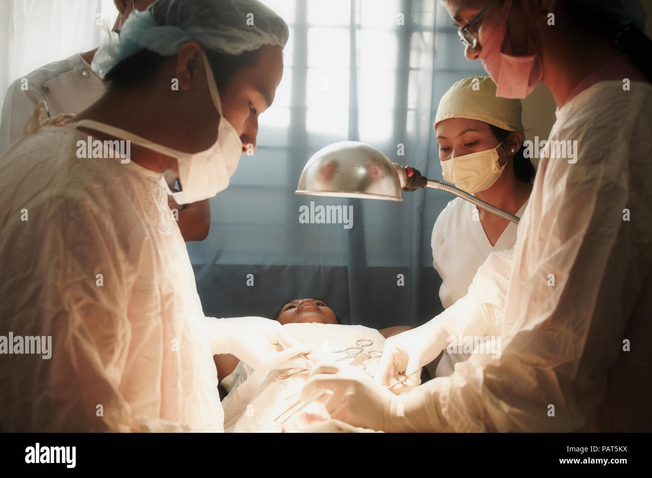 The woman they provide the tubal ligation to has a severely deformed ...