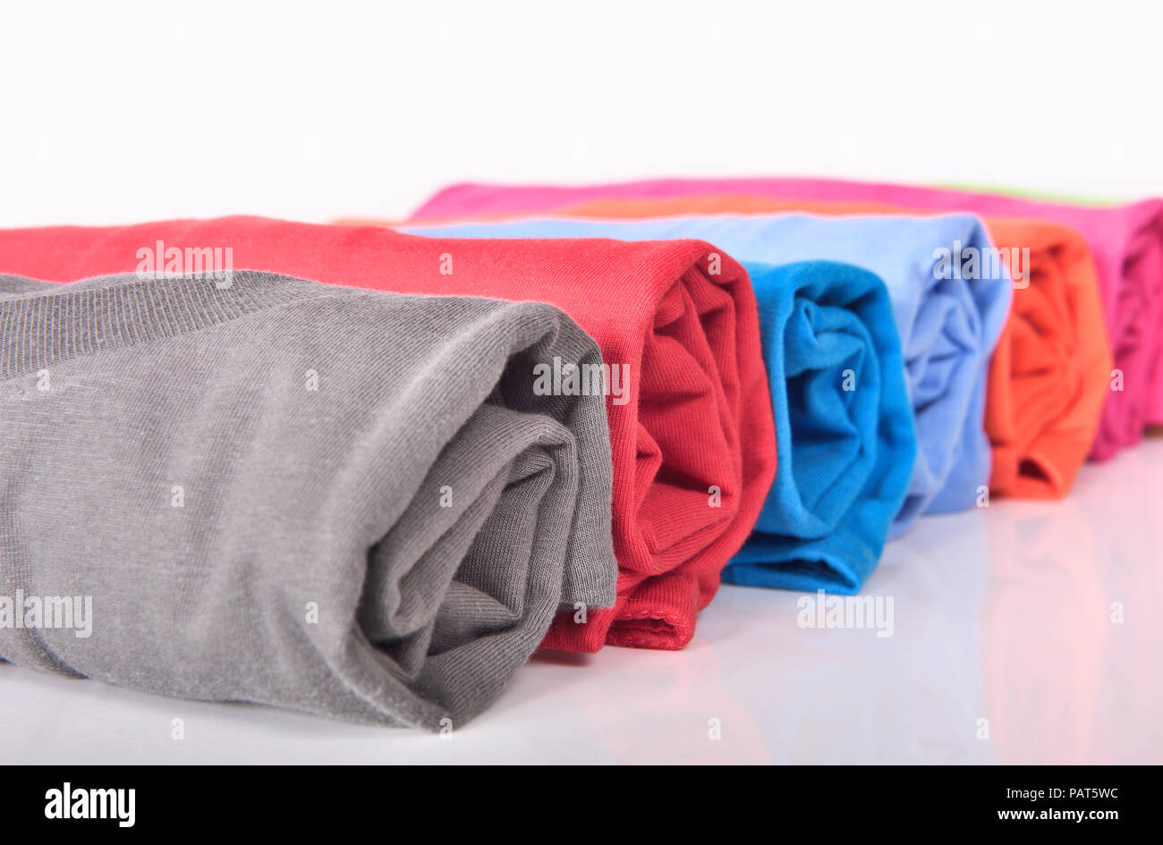 Rolled clothes hi-res stock photography and images - Alamy