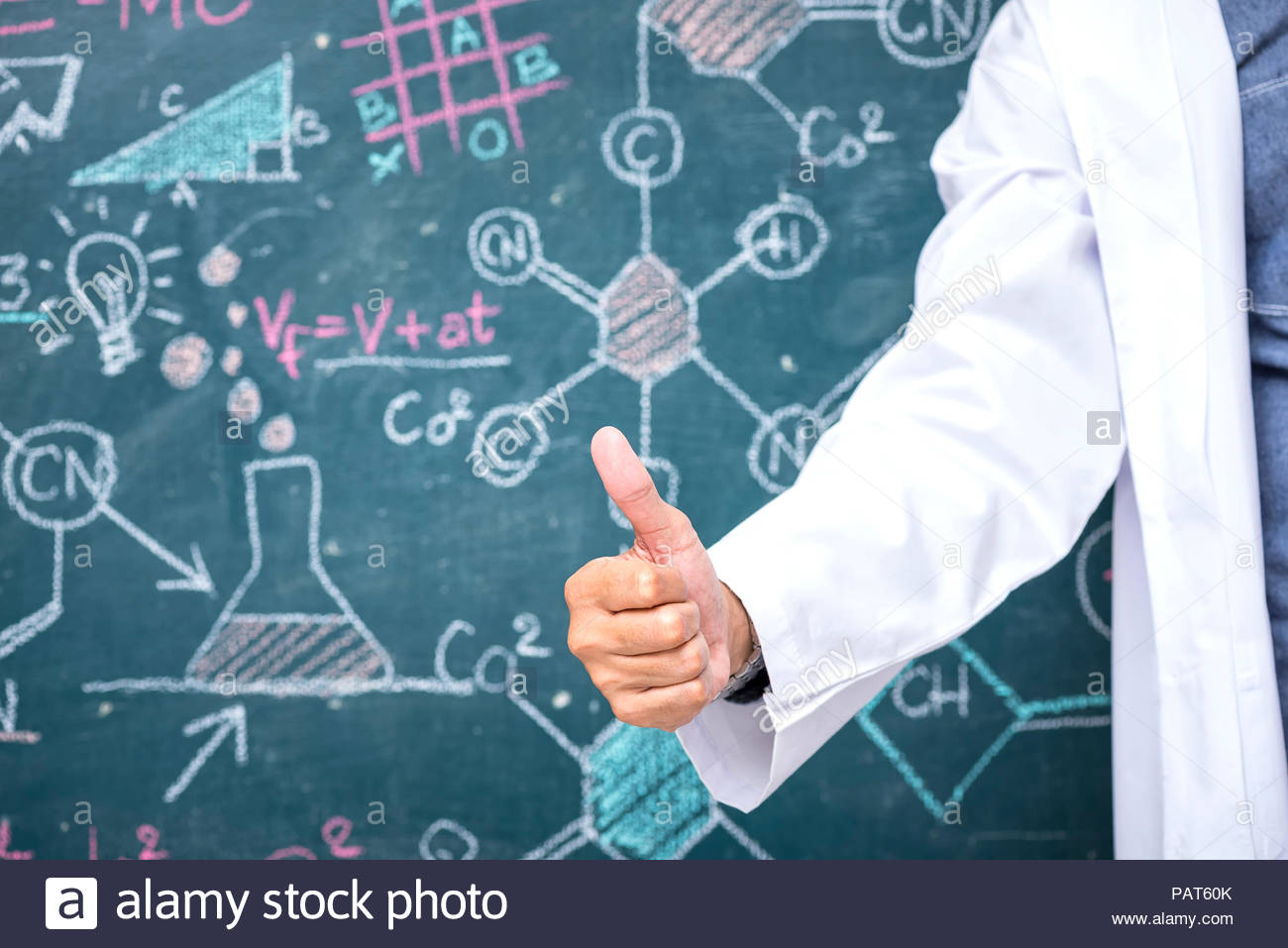 Math Chalkboard Professor Stock Photos & Math Chalkboard Professor ...