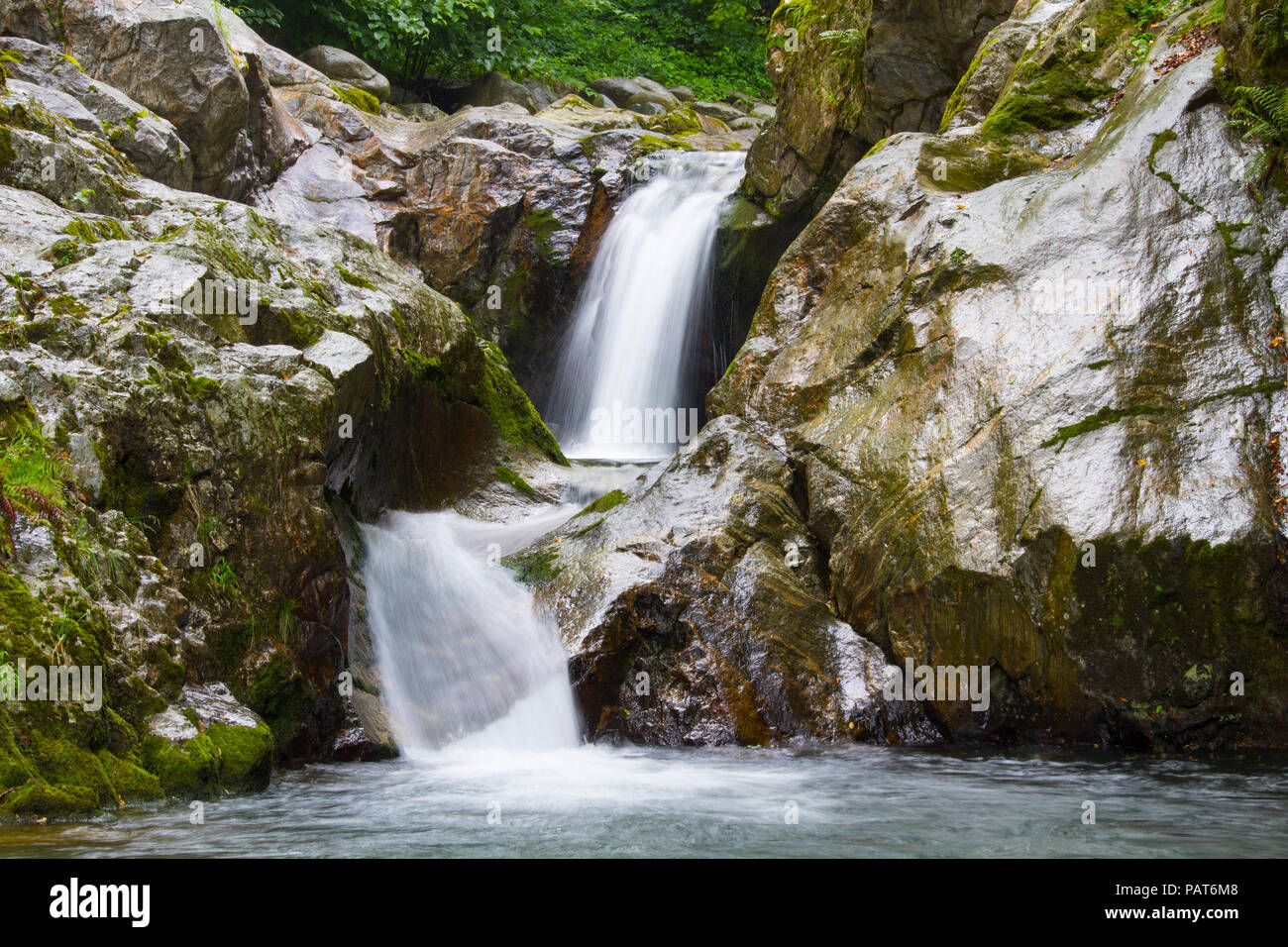 Beautiful small waterfall on hi-res stock photography and images - Alamy