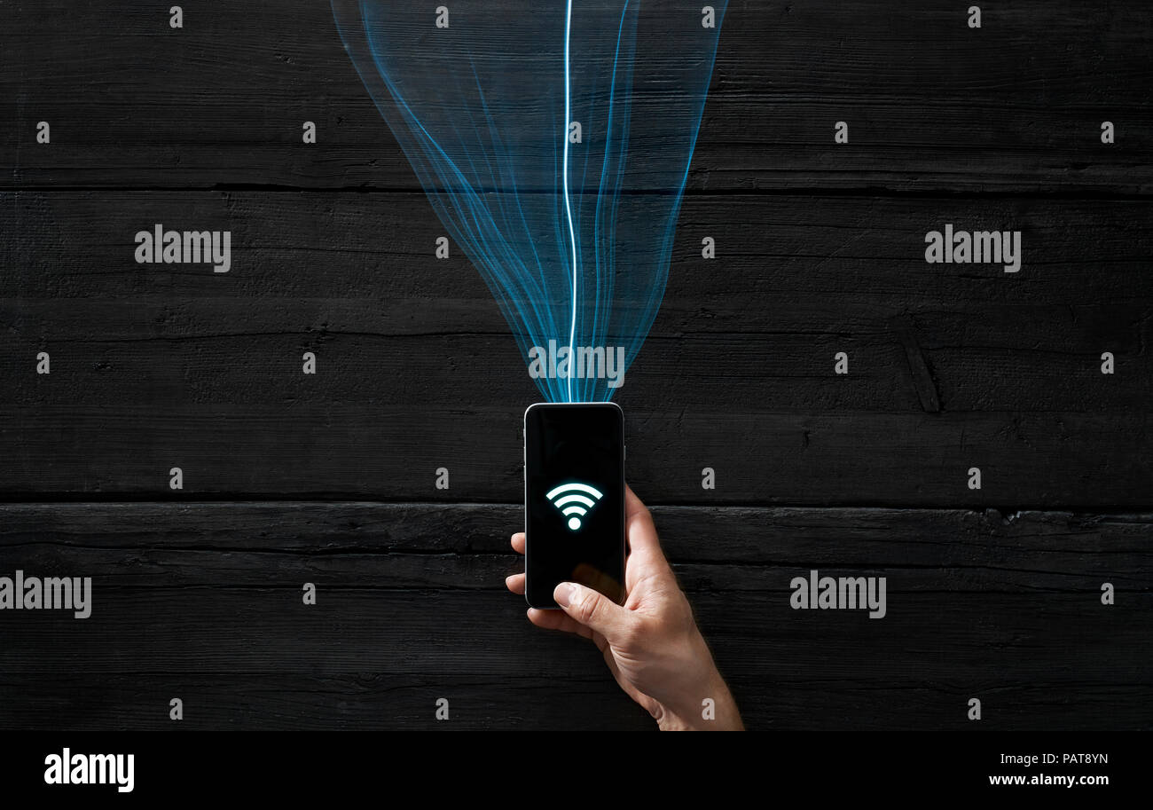 Connecting phones hi-res stock photography and images - Alamy