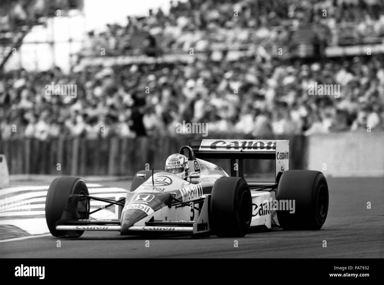 Nigel Mansell, Williams Honda, 1986 Stock Photo - Alamy