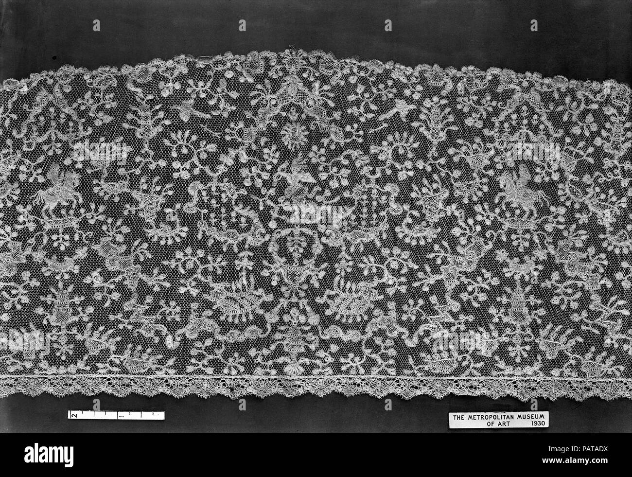 Headdress (Fontange). Culture: possibly Flemish. Dimensions: L. 60 x W ...