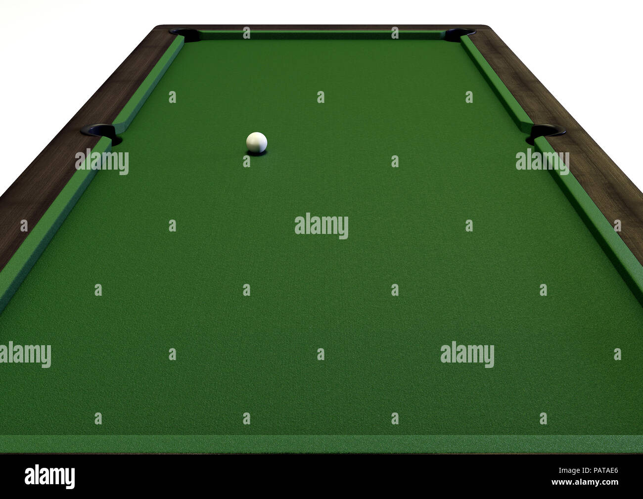 A 3d illustration of a snooker Stock Photo - Alamy
