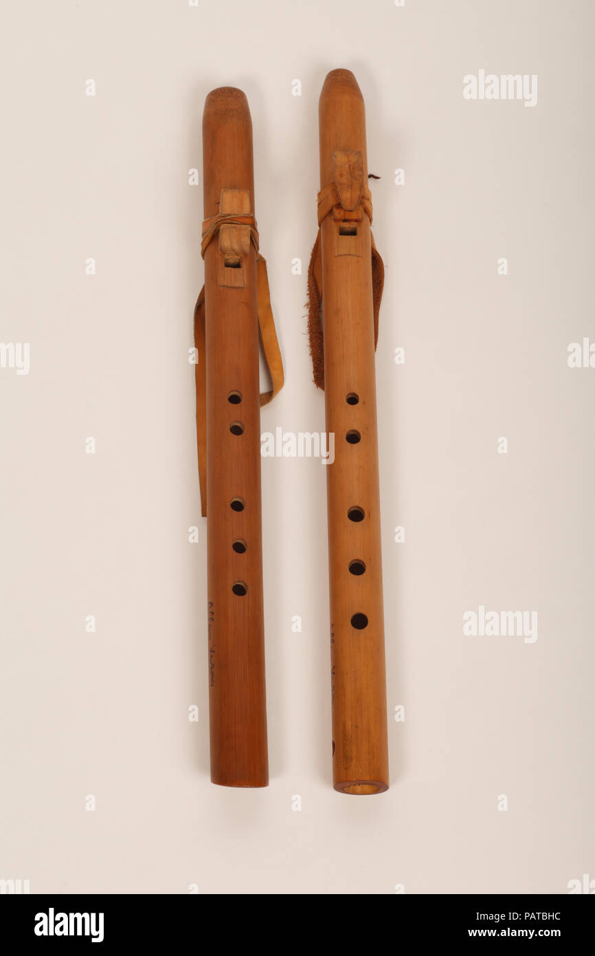 Pentatonic American Indian Bamboo Flute. Cherokee Stock Photo - Alamy