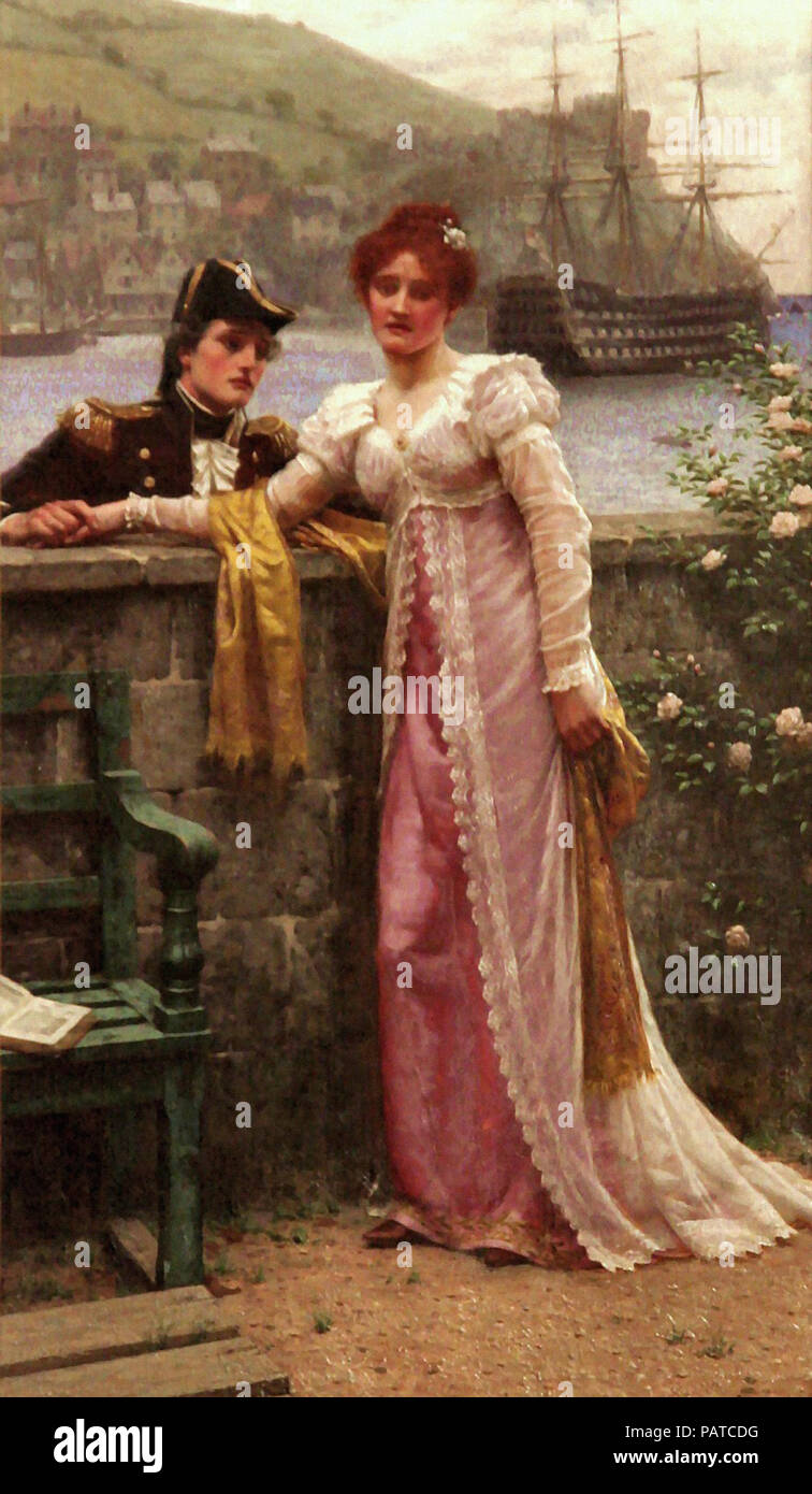 Edmund leighton hi-res stock photography and images - Alamy