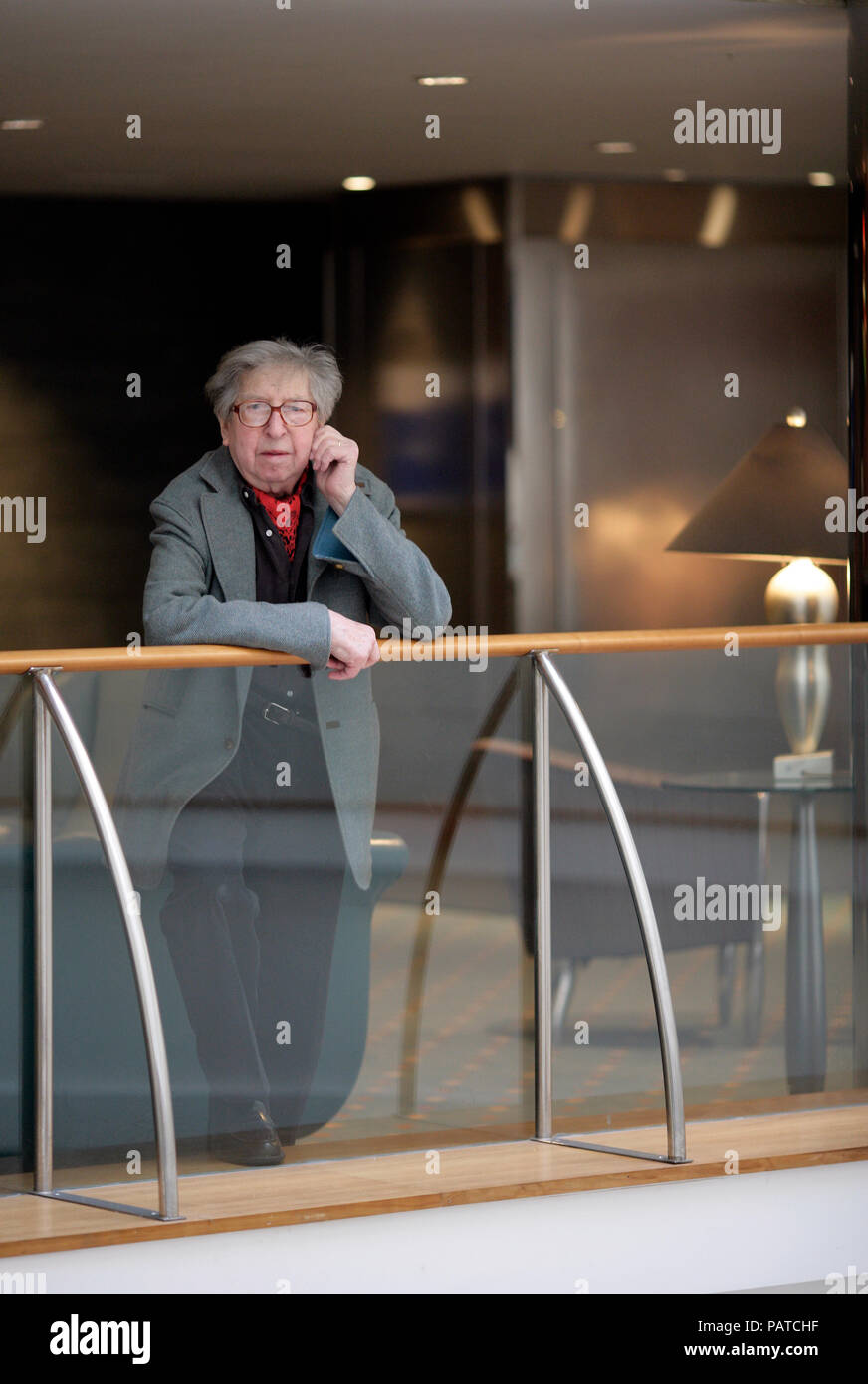 Henri Dutilleux, portrait of the french composer. Born 22nd Jan 1916 ...