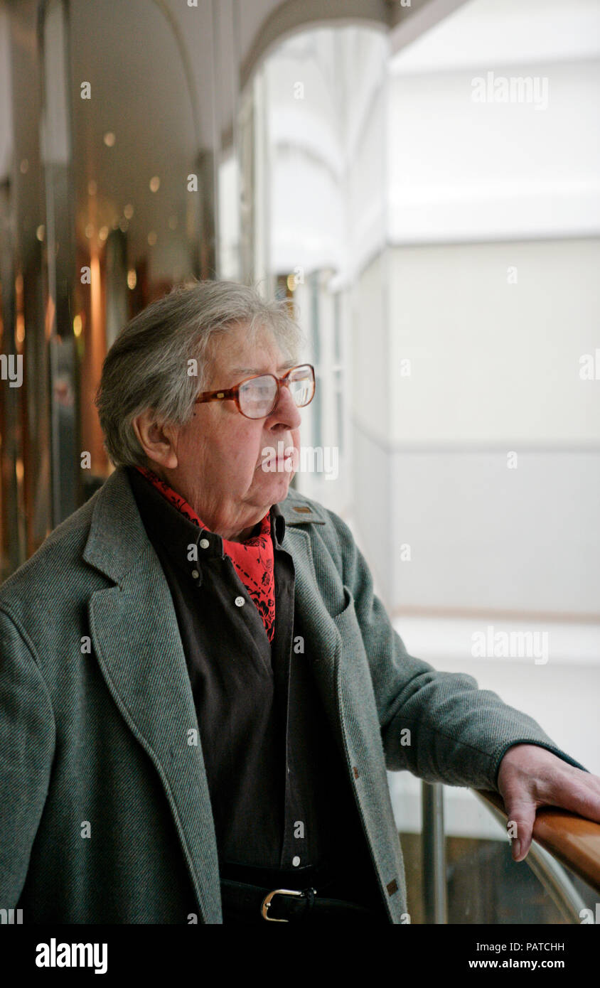 Henri Dutilleux, portrait of the french composer. Born 22nd Jan 1916 ...