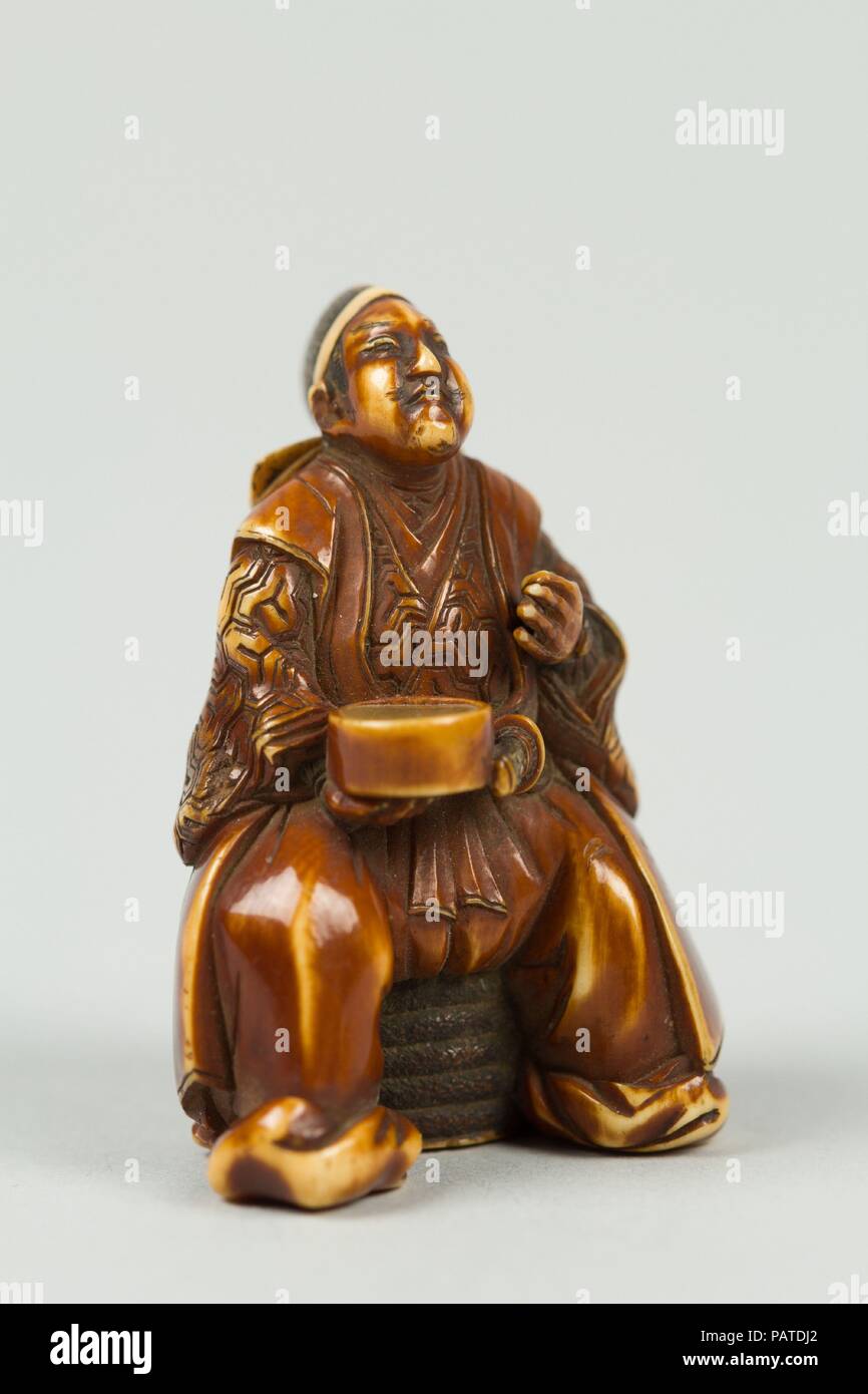 Netsuke. Culture: Japan. Dimensions: H. 1 3/4 in. (4.4 cm). Date: 19th ...