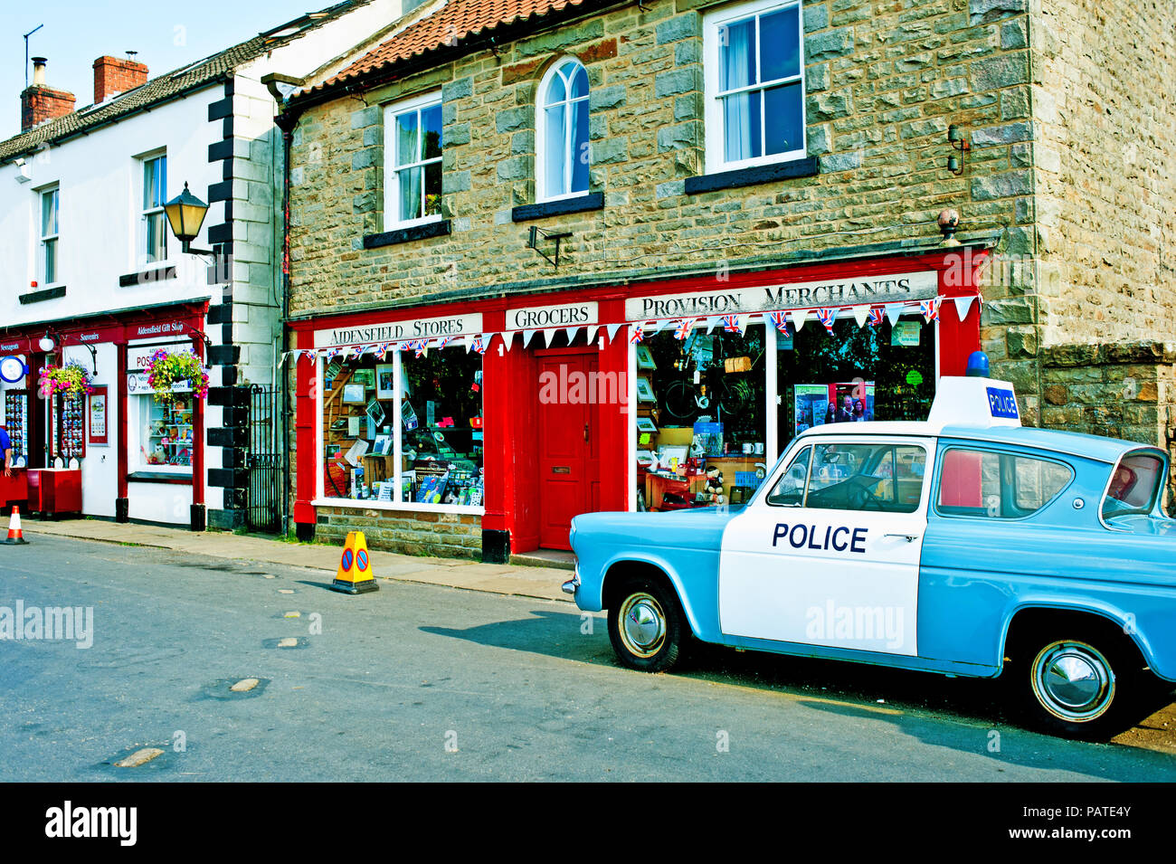 Aidensfield stores in Heartbeat, Goathland, North Yorkshire, England ...