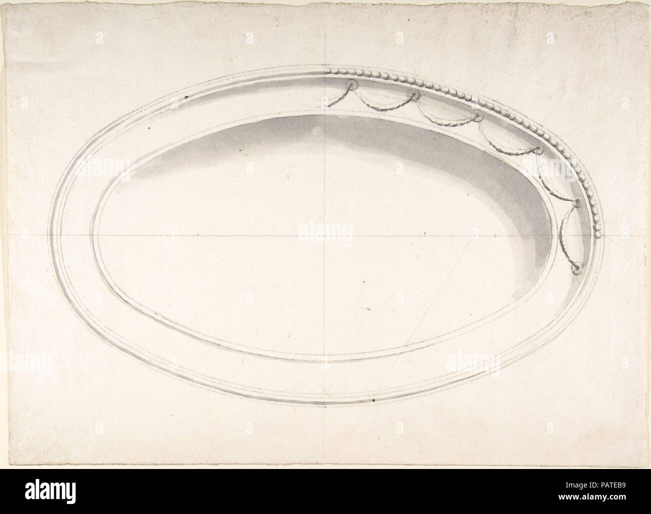 Oval Dish. Artist: Anonymous, Italian, 19th century. Dimensions: 8-1/4 ...