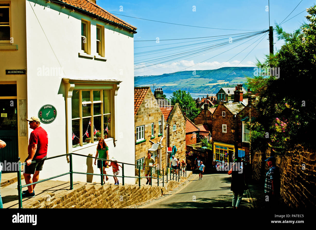 Robin Hoods Bay, North Yorkshire, England Stock Photo - Alamy