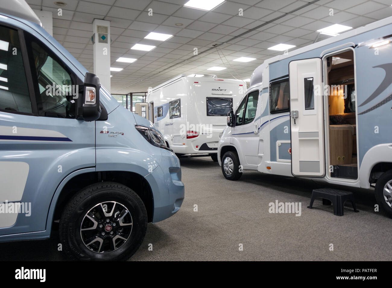 Caravan motorhomes hi-res stock photography and images - Alamy