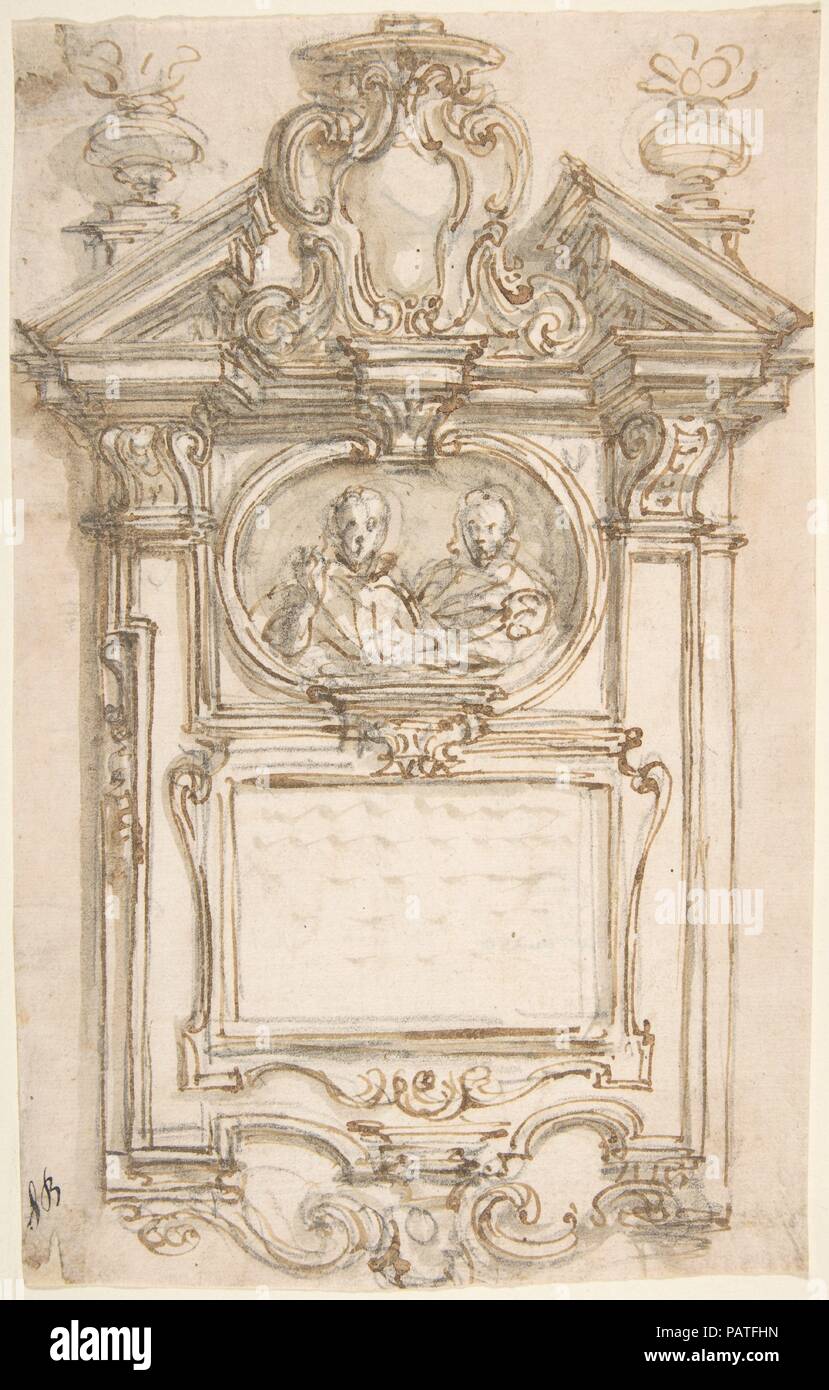 Design for an Epitaph. Artist: Giovanni Battista Foggini (Italian ...