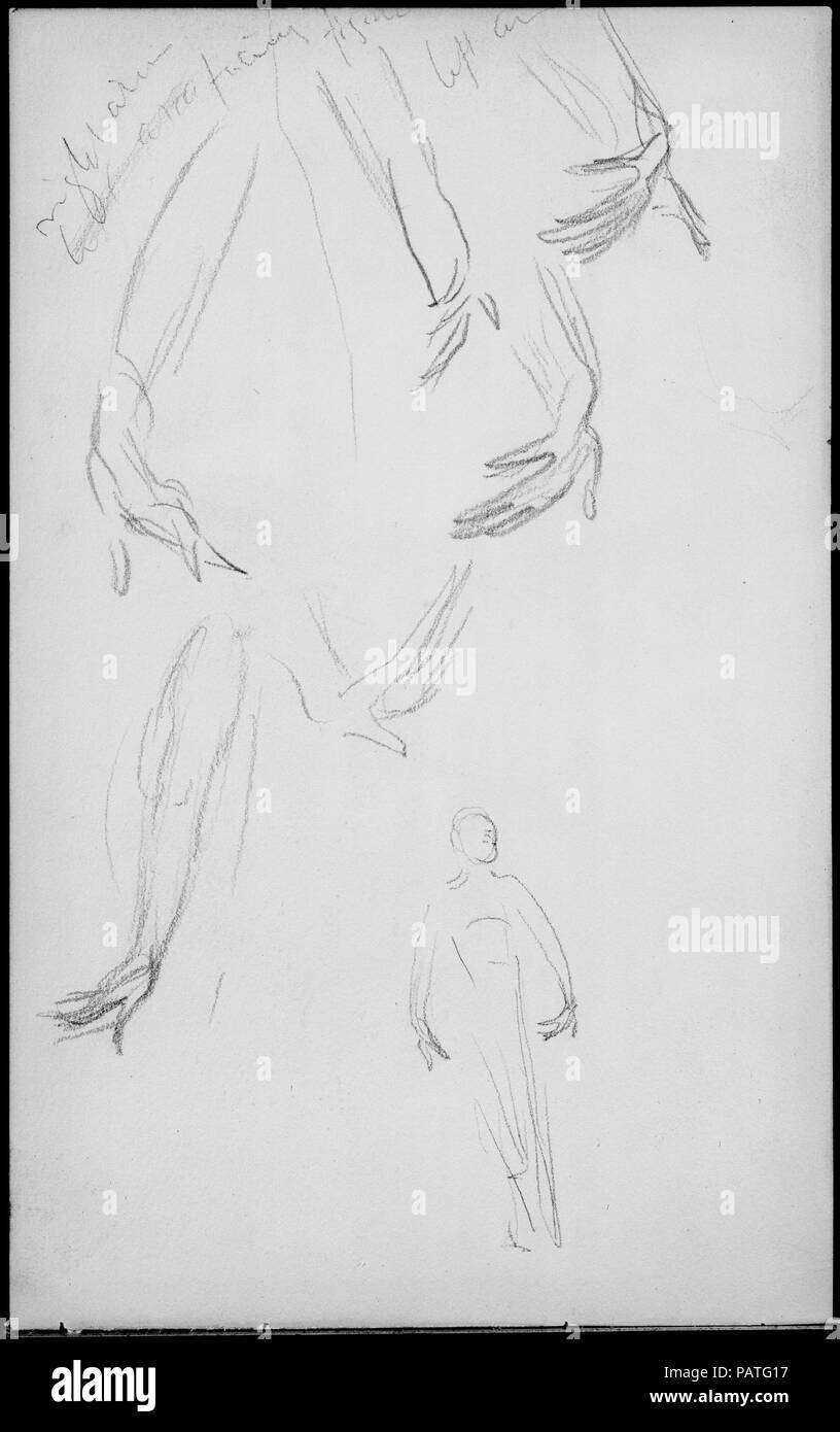 Javanese Dancer, Hand and Arm Positions (from Sketchbook of Javanese ...