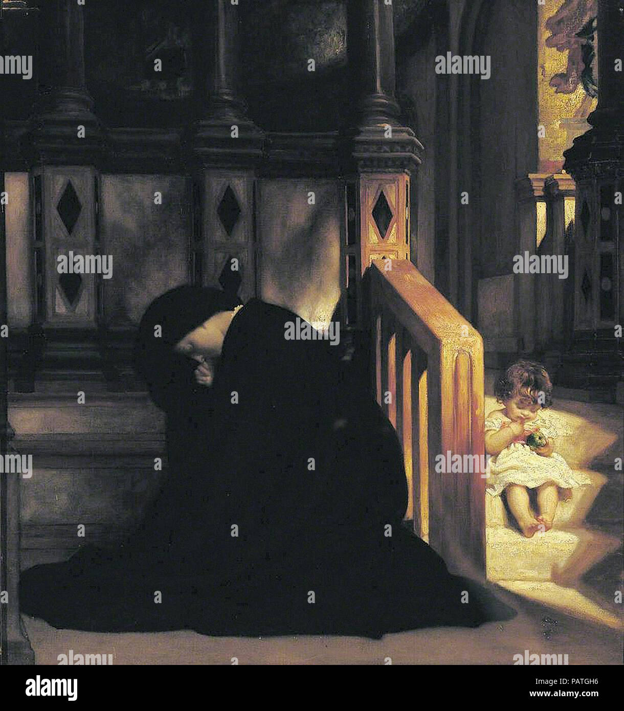 The widows prayer hi-res stock photography and images - Alamy