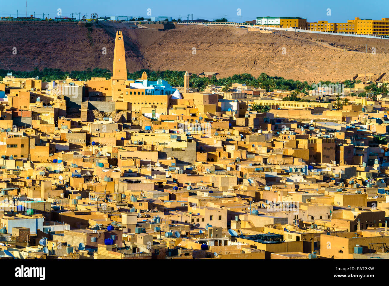 Algeria mzab ghardaia town view hi-res stock photography and images - Alamy