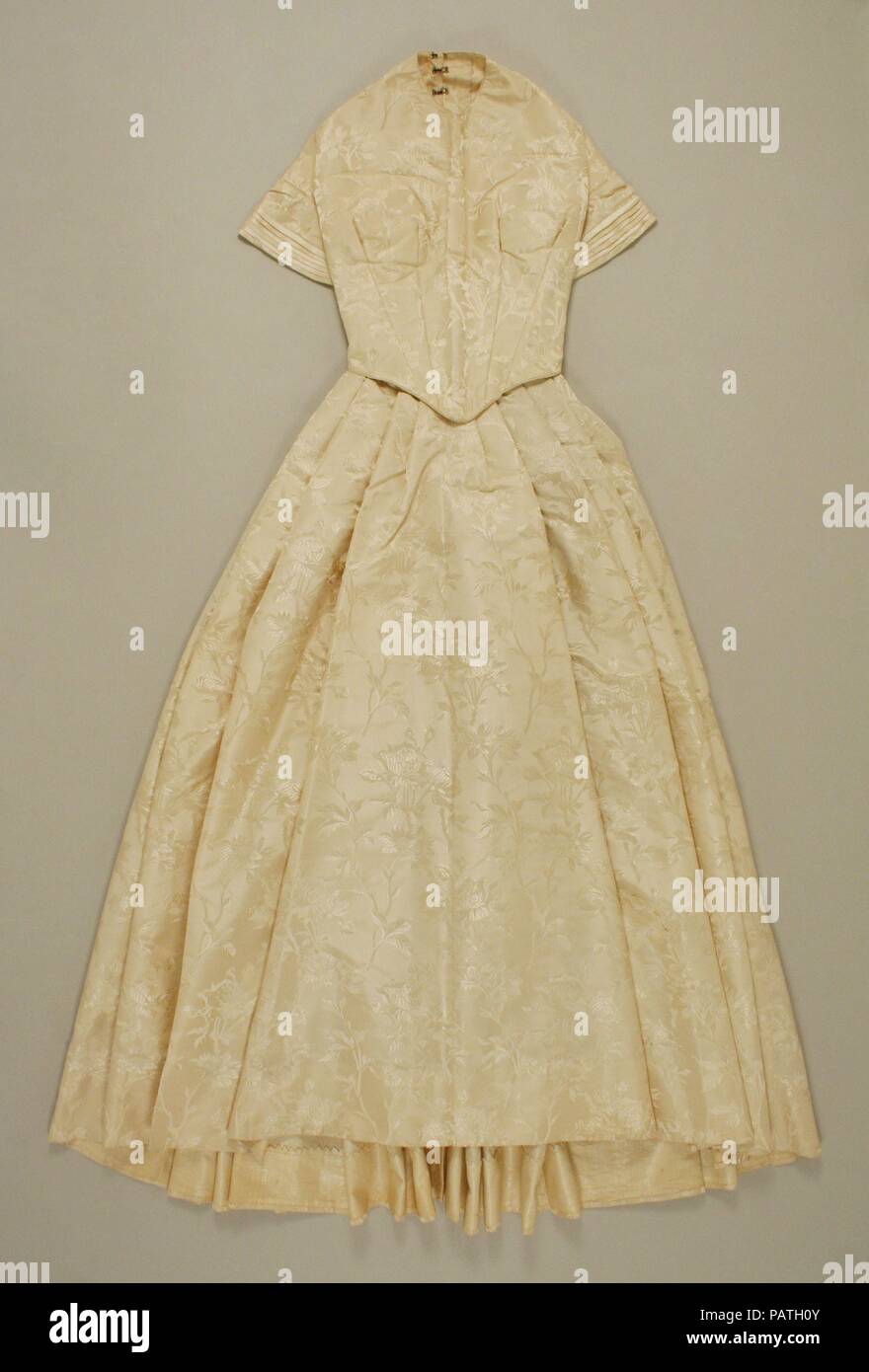 Wedding dress. Culture: American or European. Date: 1846. Museum ...