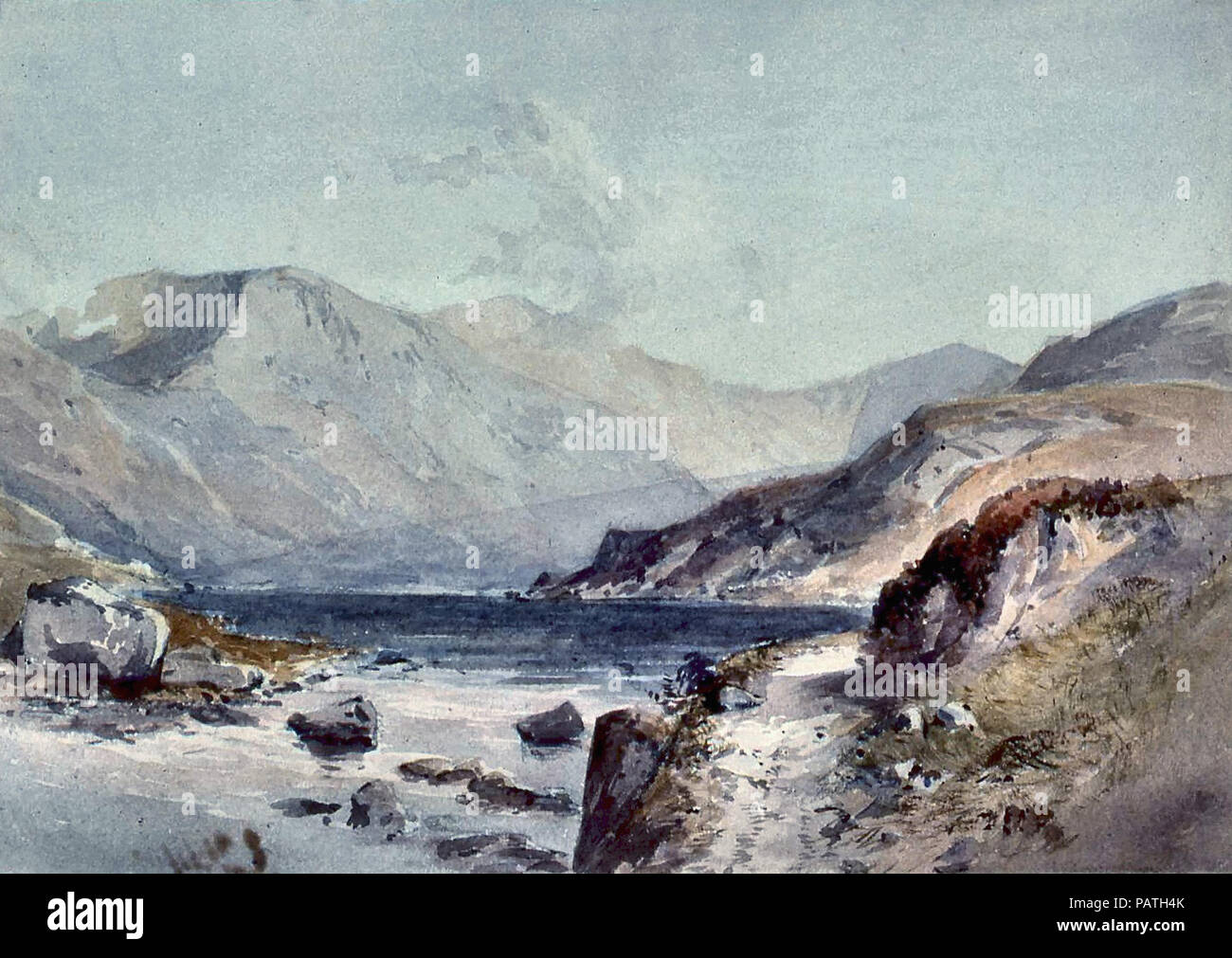 Leitch William Leighton - Loch Na Gar Stock Photo - Alamy