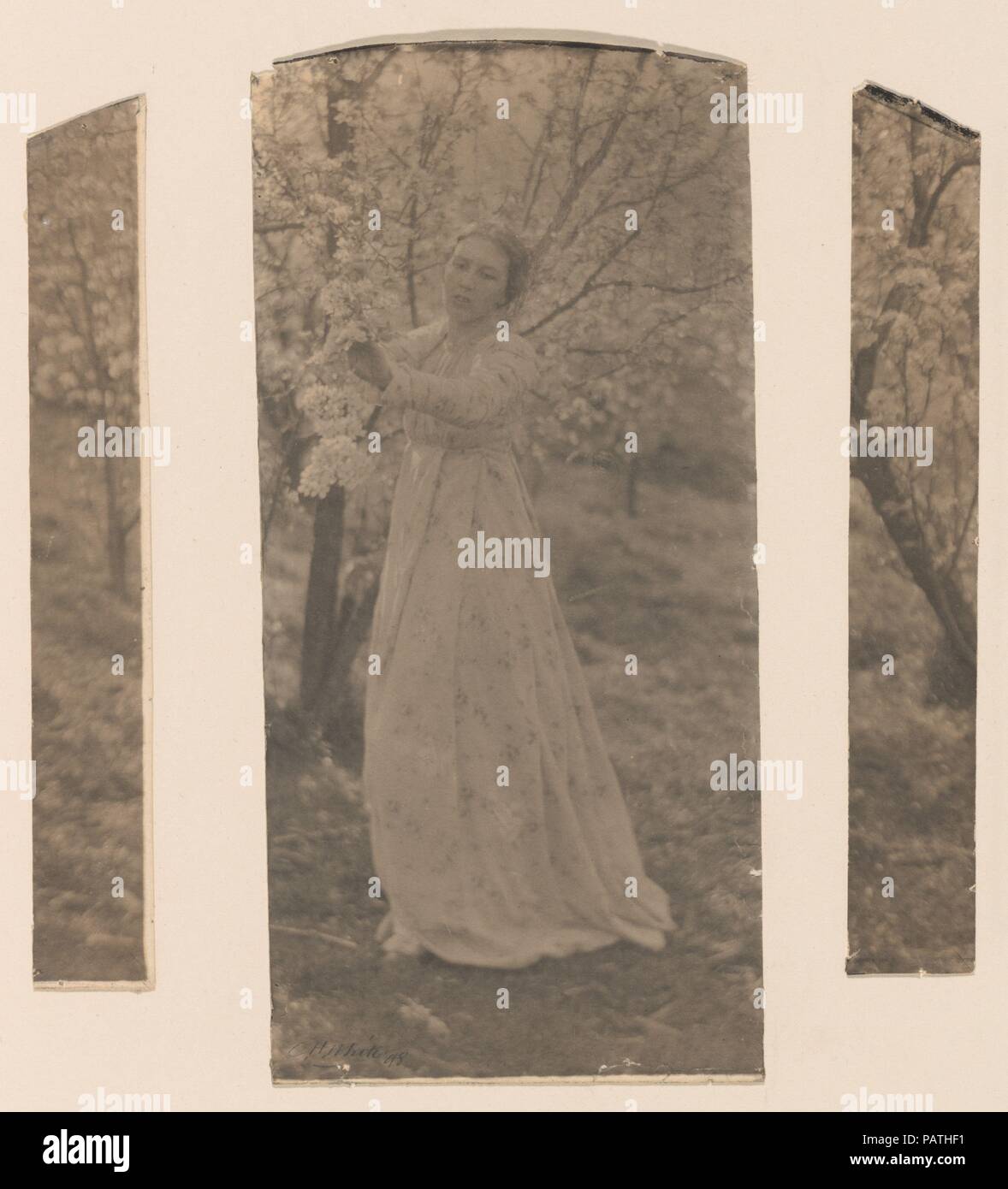 Spring--Triptych. Artist: Clarence H. White (American, 1871-1925 ...