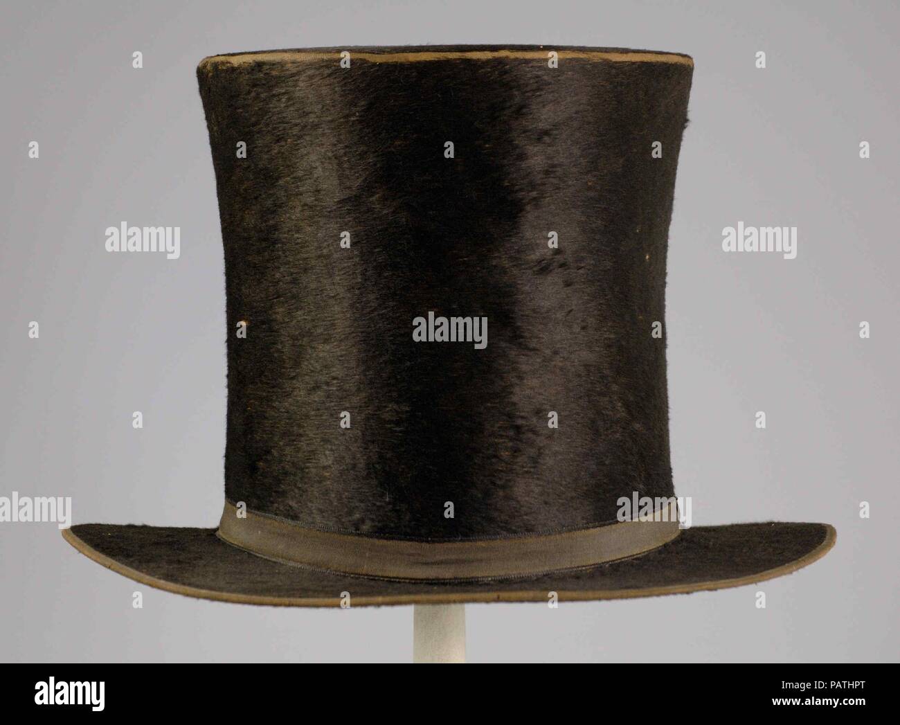 Top hat. Culture: American. Date: ca. 1845. Museum: Metropolitan Museum ...