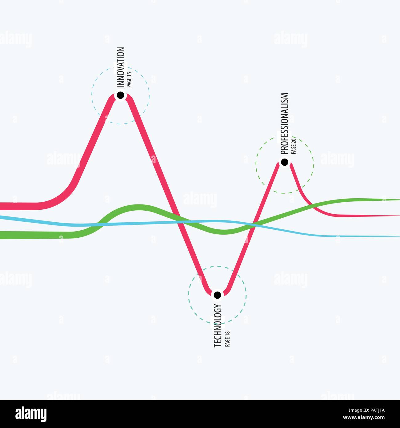 Abstract design of colourful vector elements for modern background with ...