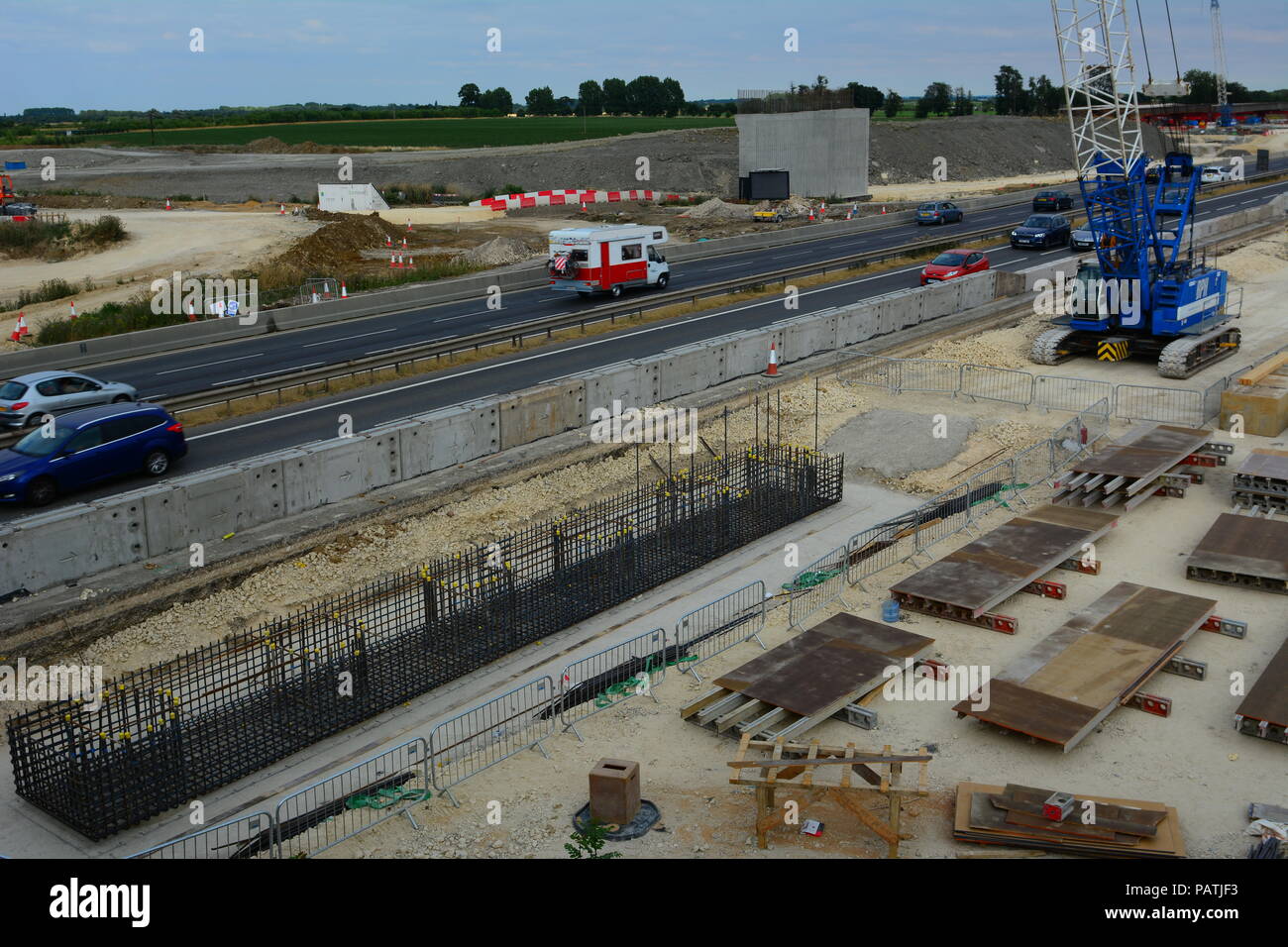 At grade intersection hi-res stock photography and images - Alamy