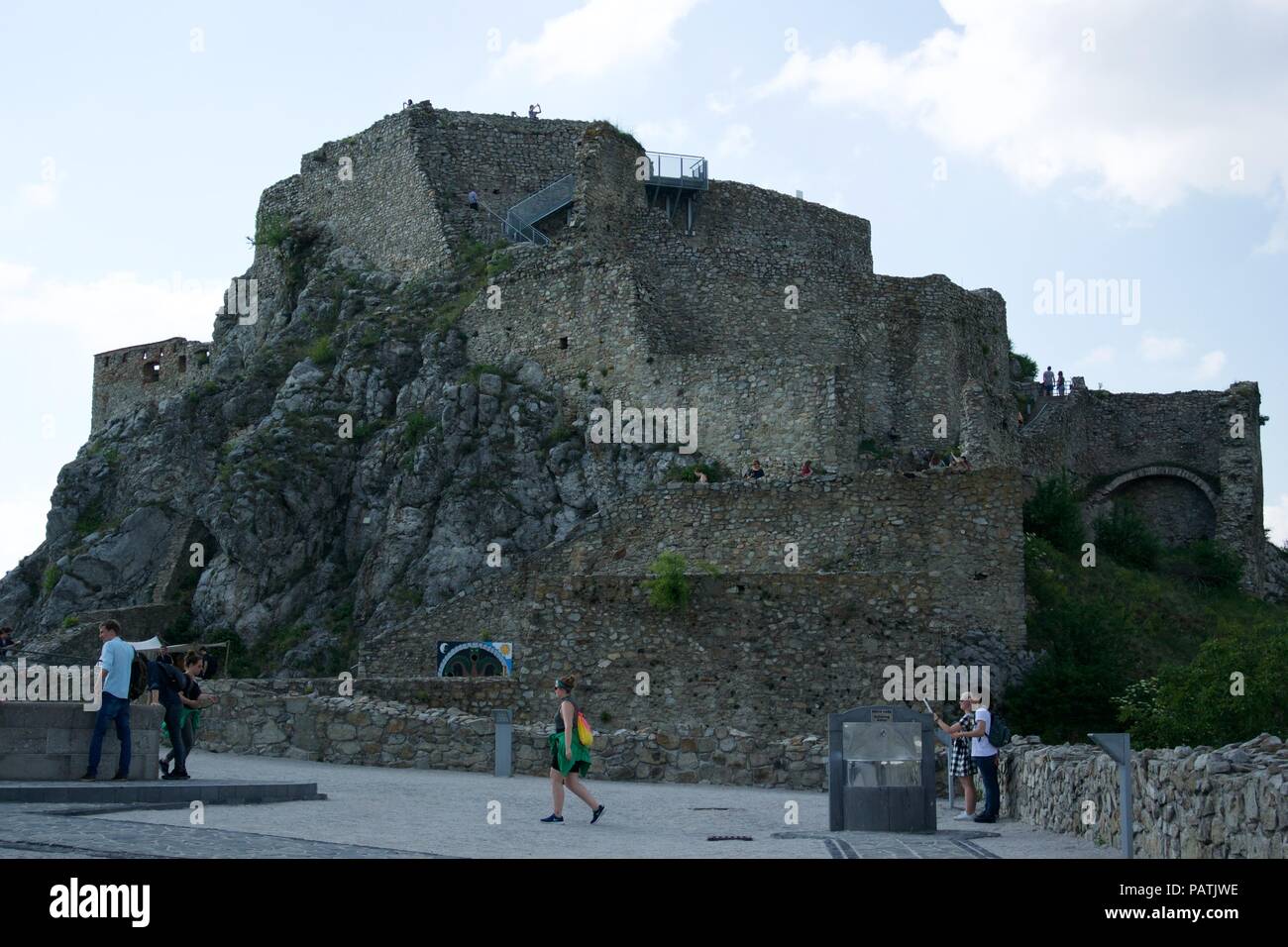 Devin Castle, Slovakia Stock Photo - Alamy