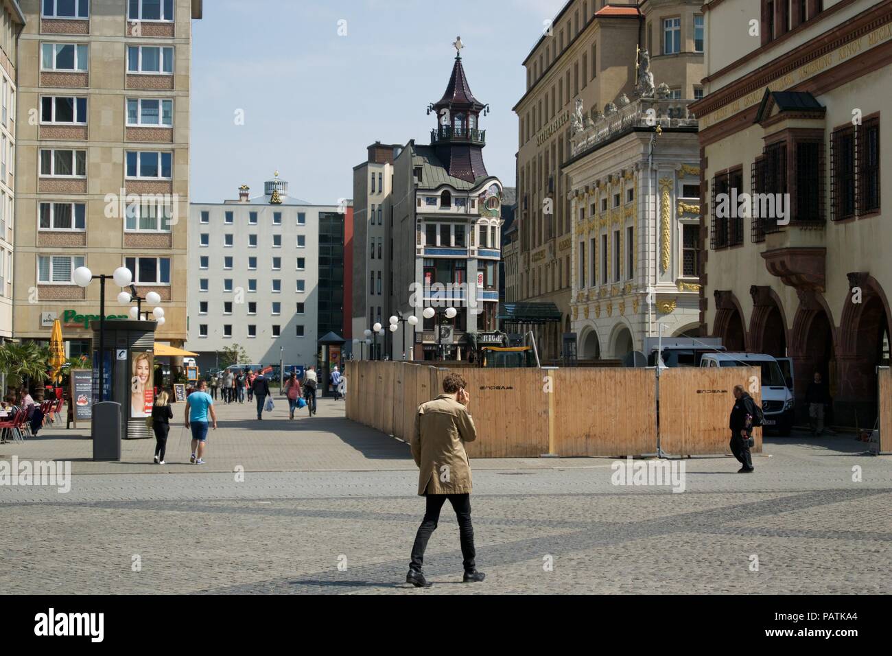Leipzig Landmarks, Germany Stock Photo - Alamy