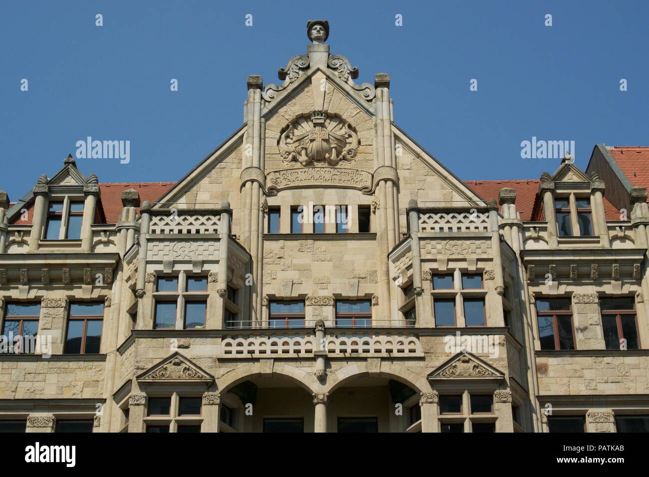 Leipzig Landmarks, Germany Stock Photo - Alamy