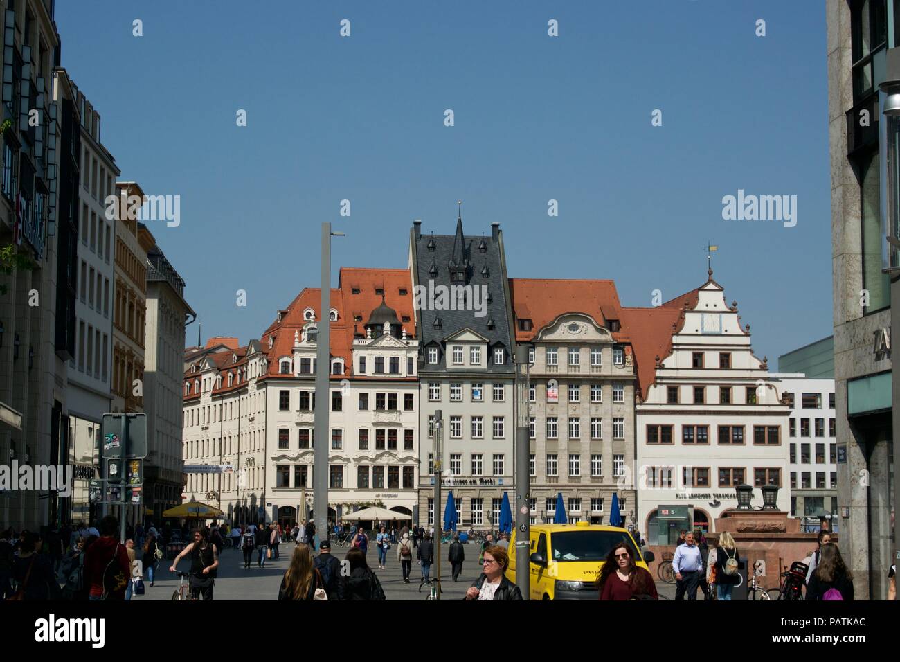 Leipzig Landmarks, Germany Stock Photo - Alamy