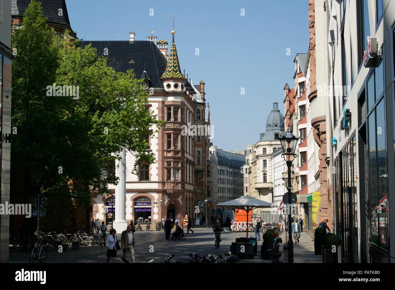 Leipzig Landmarks, Germany Stock Photo - Alamy