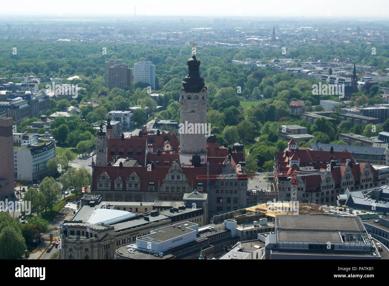 Leipzig Landmarks, Germany Stock Photo - Alamy