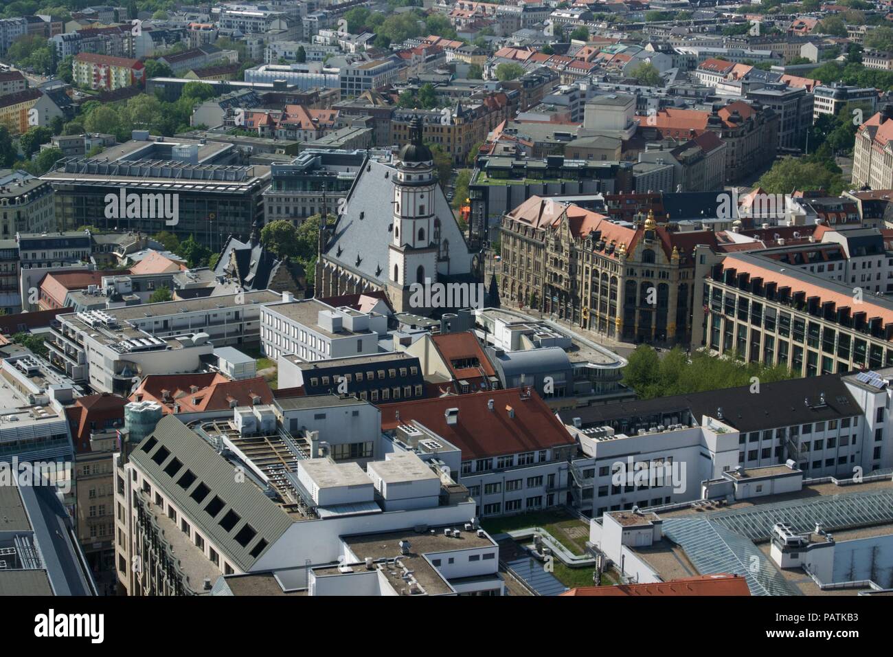 Leipzig Landmarks, Germany Stock Photo - Alamy