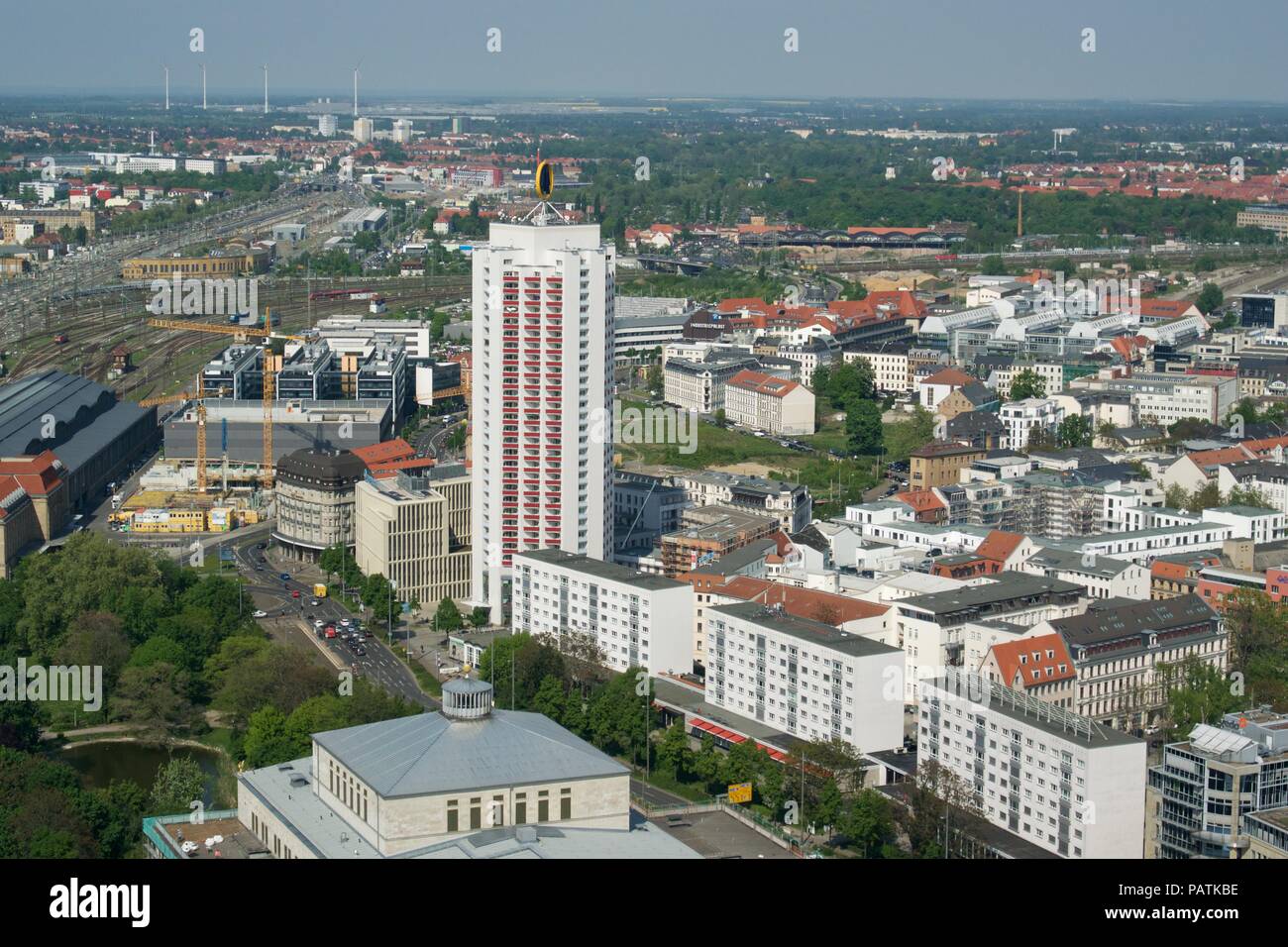 Leipzig Landmarks, Germany Stock Photo - Alamy