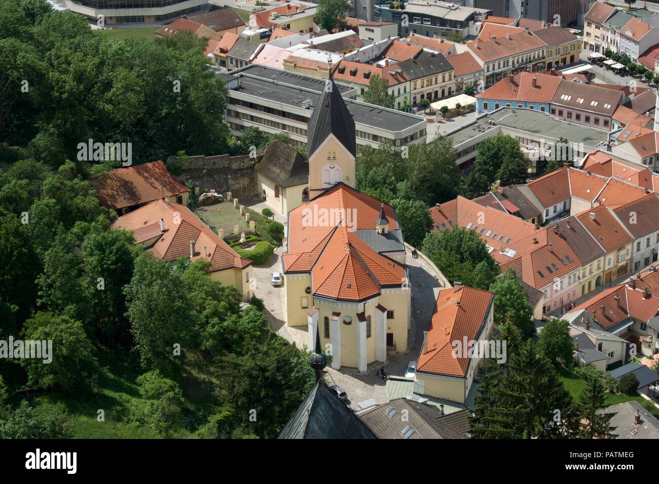 Castle Trencin Vicinity, Slovakia Stock Photo - Alamy