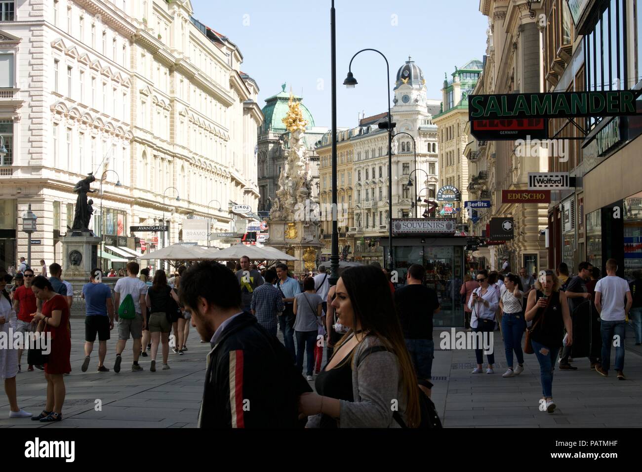 Vienna austria tourist spots hi-res stock photography and images - Alamy