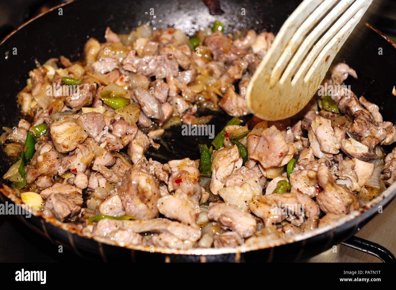 Cooking lamb meat Stock Photo - Alamy