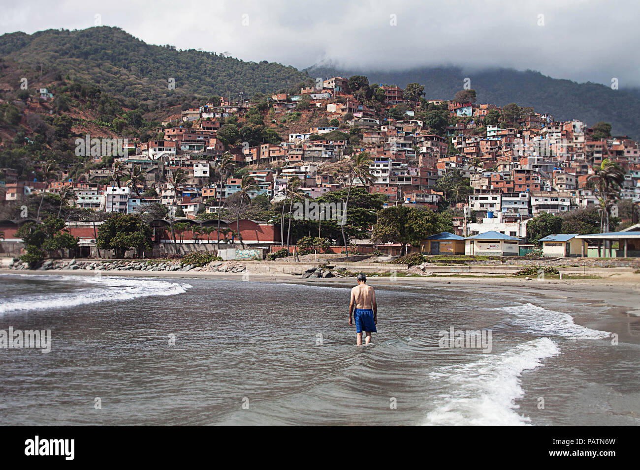 Beautiful Venezuelan beach landscape. Venezuela Stock Photo - Alamy