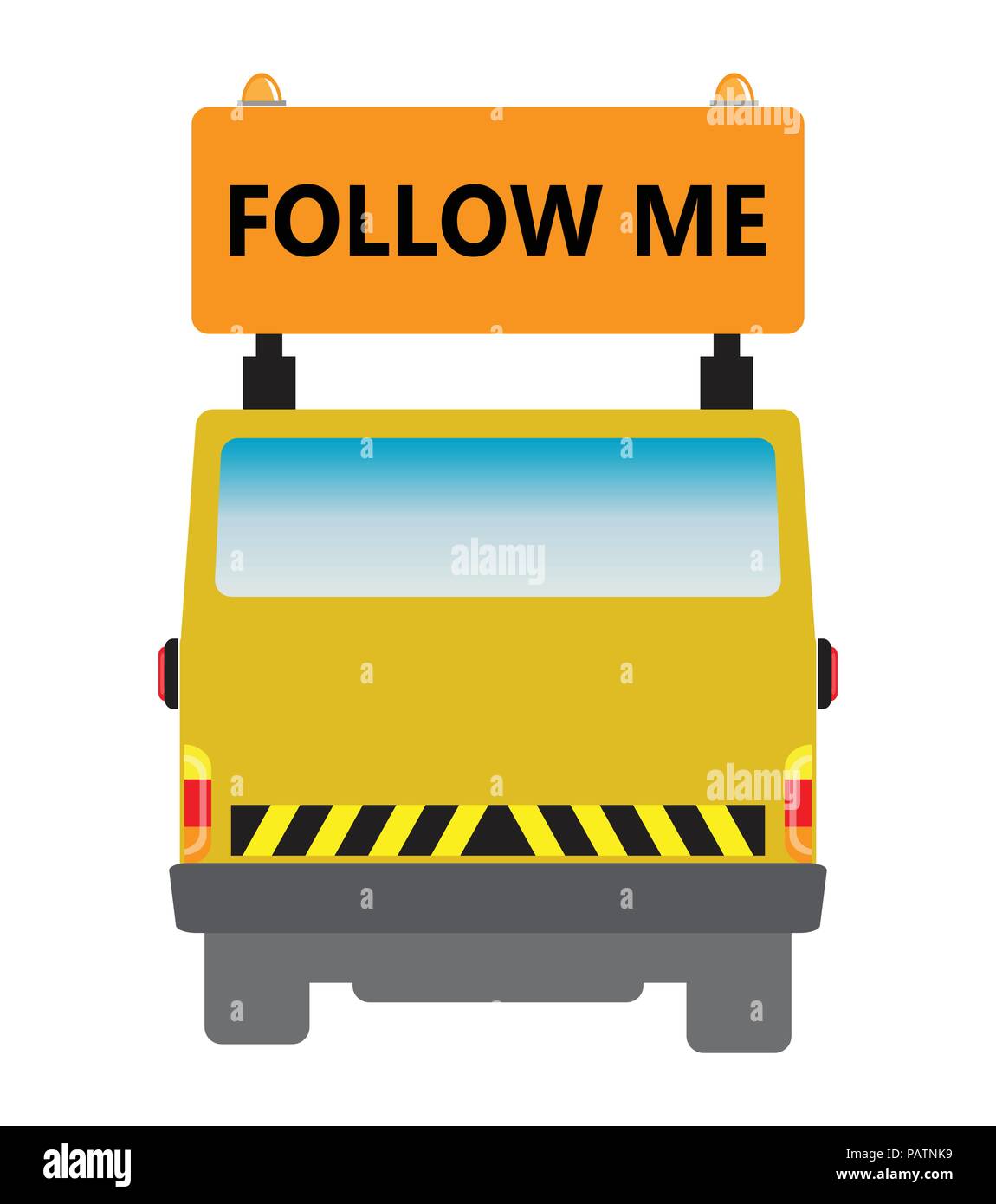 Follow the car Cut Out Stock Images & Pictures - Alamy