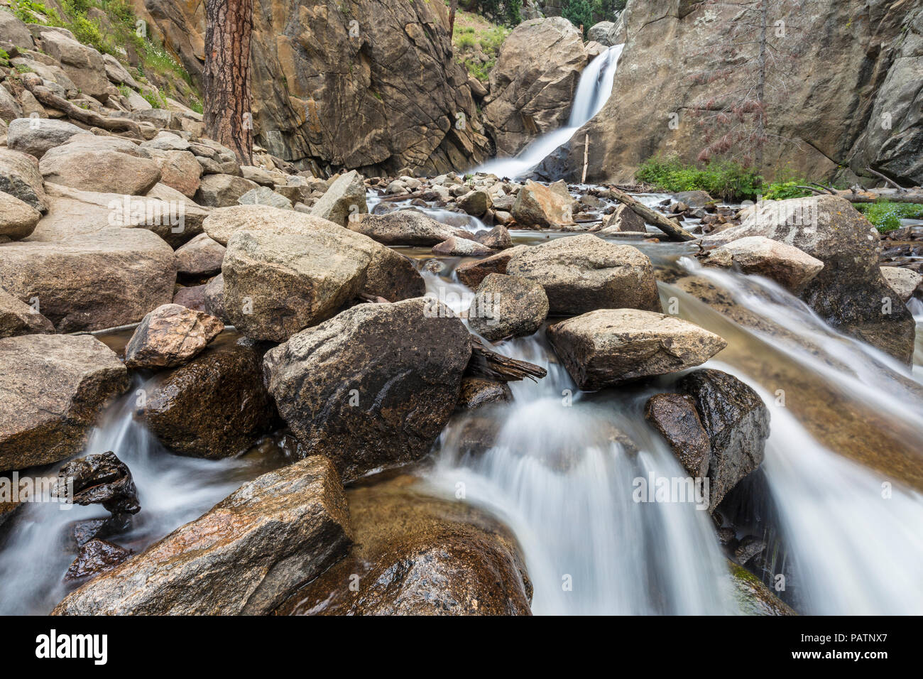 Boulder creek falls hi-res stock photography and images - Alamy