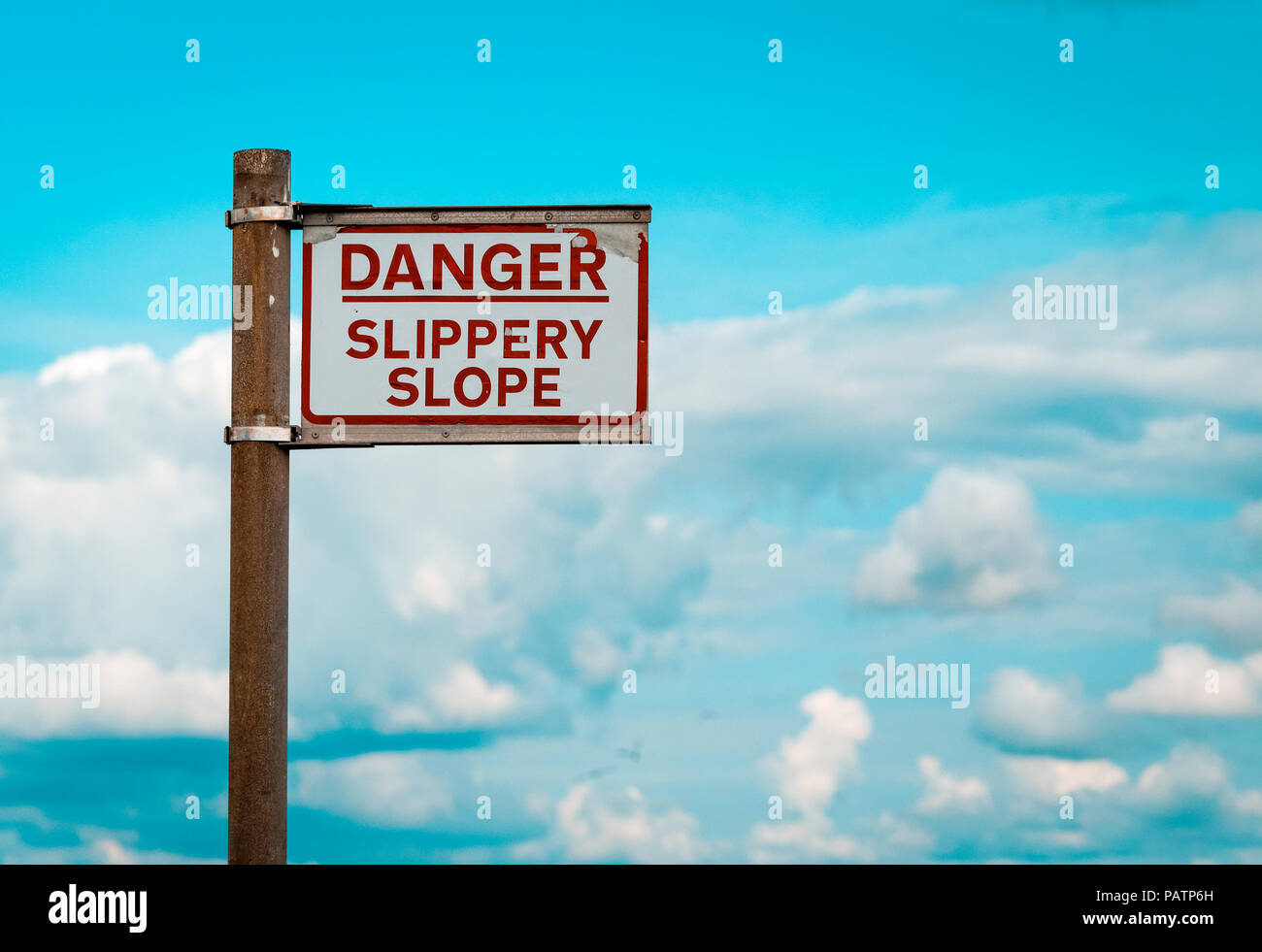 Slippery slope hi-res stock photography and images - Alamy