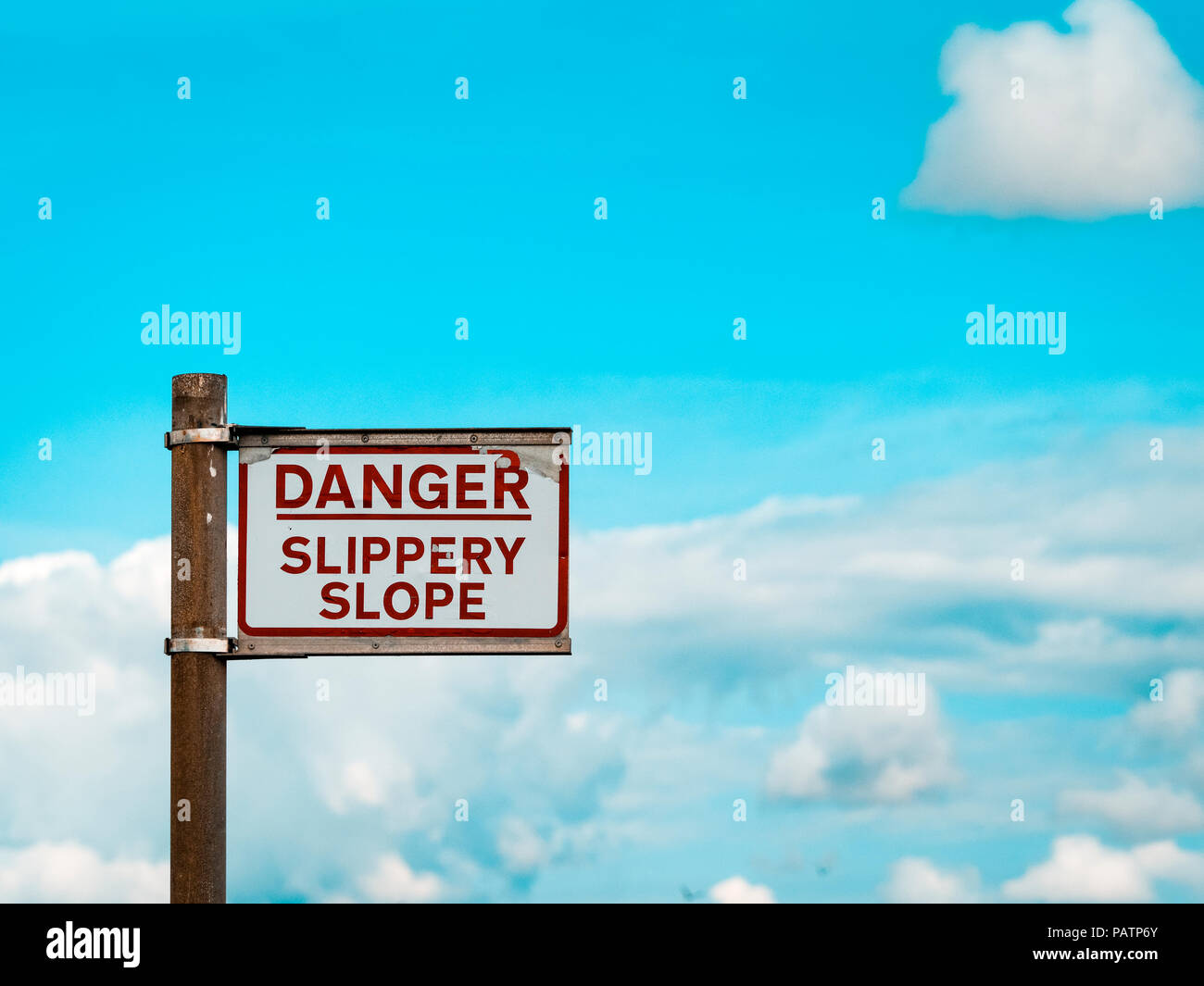 Slippery slope hi-res stock photography and images - Alamy