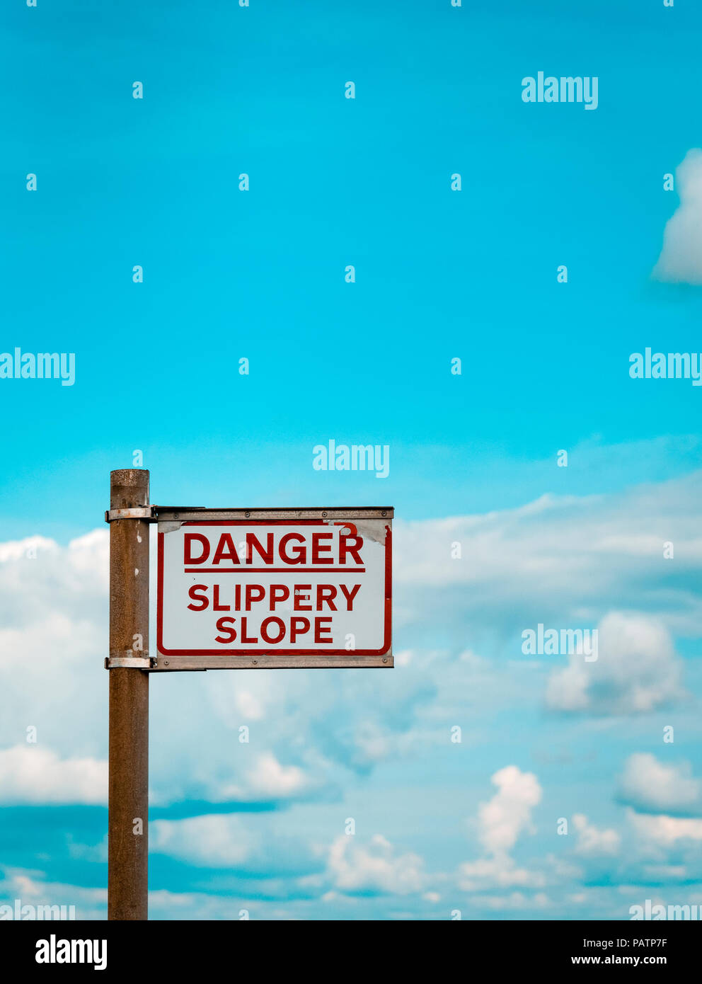 Slippery slope hi-res stock photography and images - Alamy