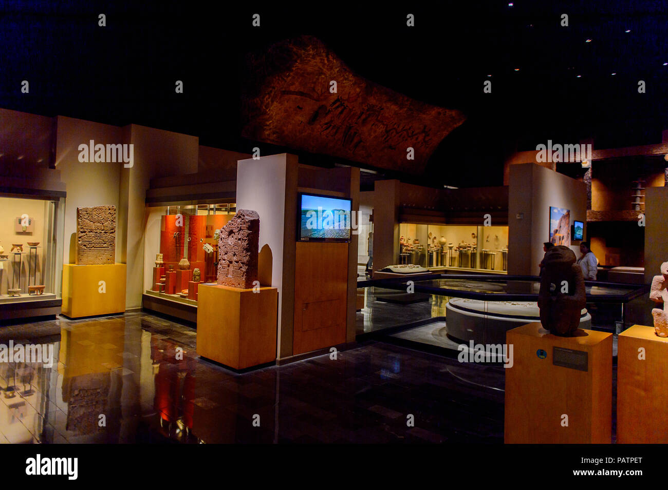 MEXICO CITY, MEX - OCT 27, 2016: Exponates of the National Museum of ...