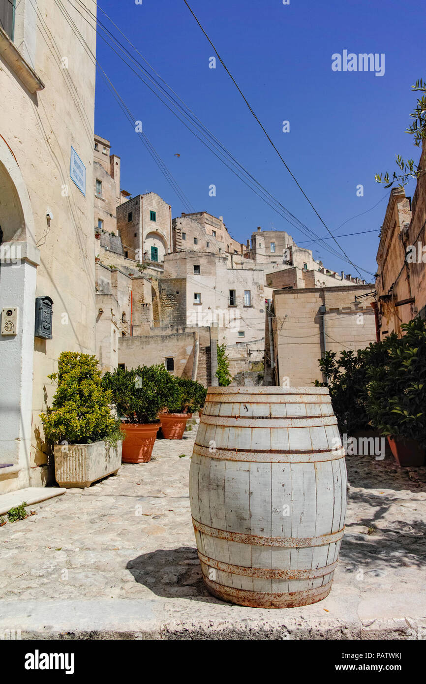 European Capital of Culture in 2019 year, streets of ancient city of ...